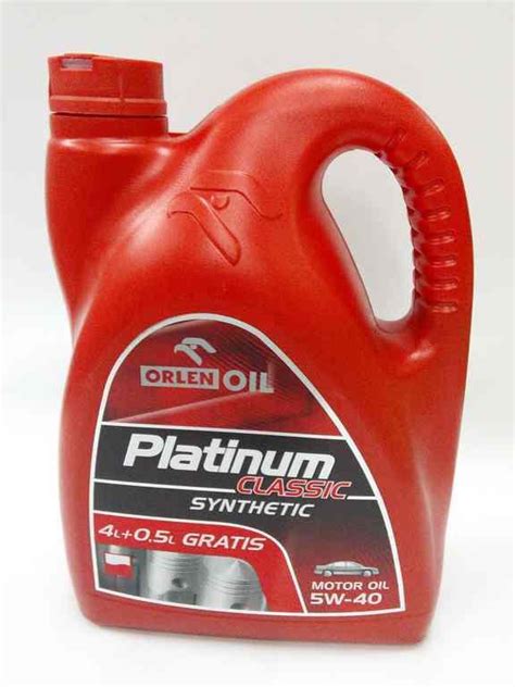 Orlen Platinum Classic Synthetic 5w40 45л цена 1159 грн — Promua Id