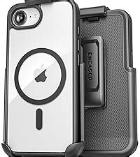 Encased Thin Armor For Iphone 16e Case With Belt Clip
