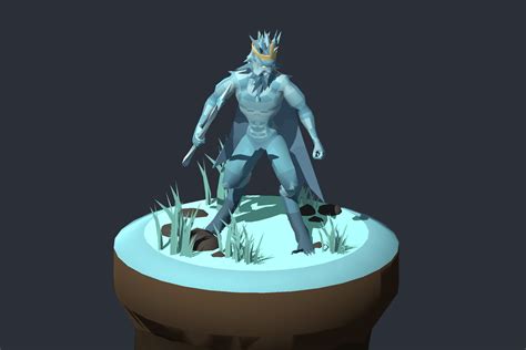 Medieval Fantasy Ice King 캐릭터 Unity Asset Store