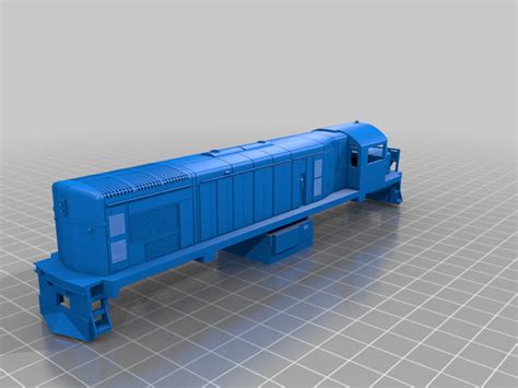 🚂 Tasrail Dq Class Locomotive・free Stl File For ・cults