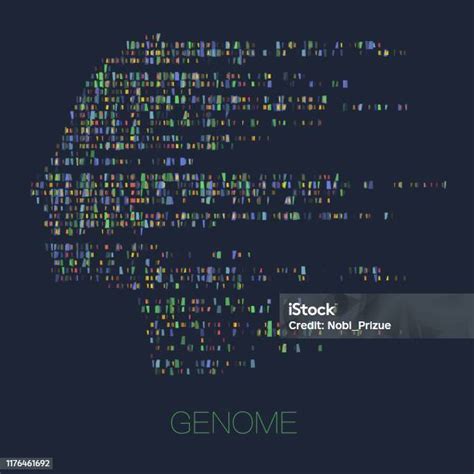 Visualisasi Data Genomik Besar Ilustrasi Stok Unduh Gambar Sekarang