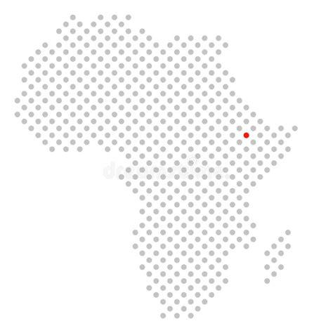 Location Of Addis Ababa In Etiopia Dotted Map Of Africa Stock Illustration Illustration Of