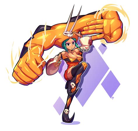 Jedo 1126 Cerebella Skullgirls Vice Versa Skullgirls Skullgirls Absurdres Highres