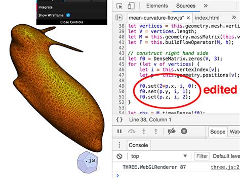 Geometry Processing Js