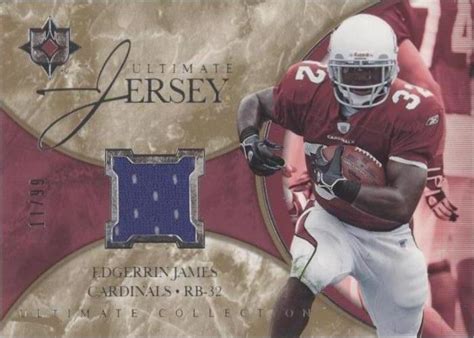 2006 Ultimate Collection Ultimate Game Jersey Edgerrin James Ul Ej