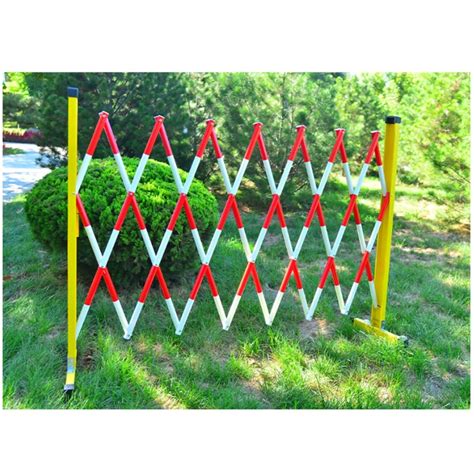 Buy XXIOJUN Expandable Metal Barricade Mobile Safety Barrier Gate Retractable Traffic Fence