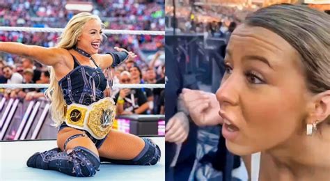 Video Hawk Tuah Girl Haliey Welch Was Spotted At Wwe Summerslam 2024