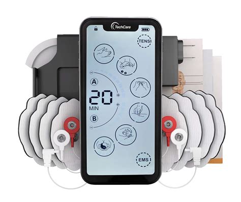 Buy Tens Unit Muscle Stimulator 24 Massage Mode Tens Ems Machine Device Touchscreen Massager