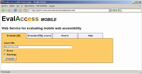 Evalaccess Mobile Interface Download Scientific Diagram