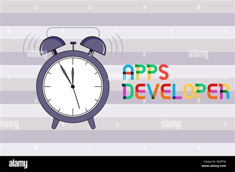 Handwriting Text Apps Developer Concept Meaning Graphic Artist