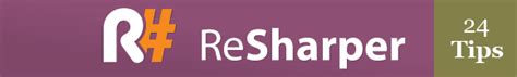24 resharper tips