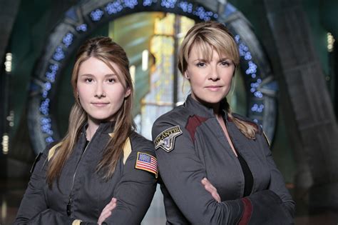 Stargate Atlantis Jewel Staite And Amanda Tapping Hot