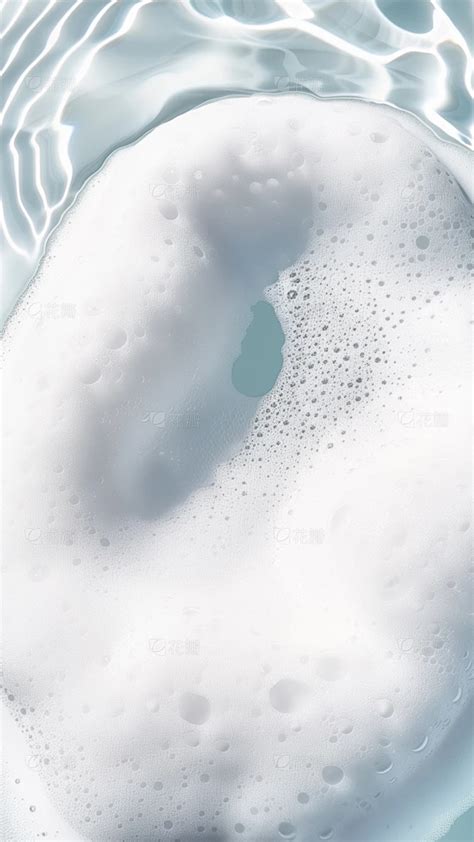特效系列写实白色泡沫水面俯视背景展台图片 私护图片素材 花瓣网