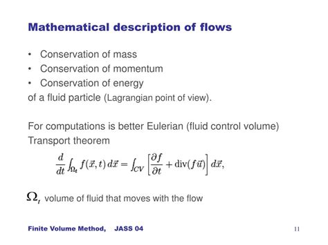 ppt introduction to numerical simulation of fluid flows powerpoint