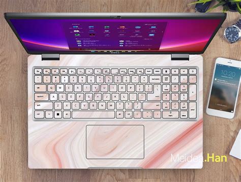 Hp Laptop Skin 14 Inch Personalized Customizable Marble Etsy Uk