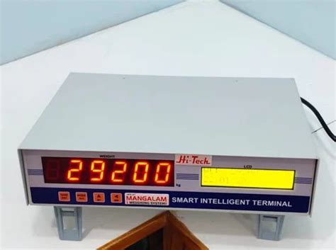 Hi Tech Weighing Intelligent Terminal Weighing Capacity 20 Ton At ₹ 19000 In Bhavnagar