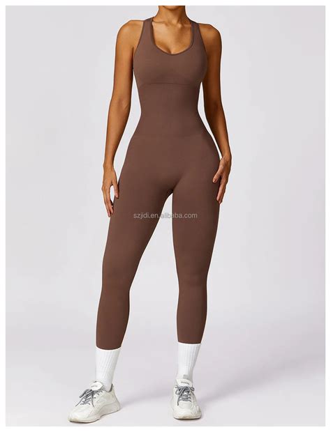 Seamless One Piece Yoga Suit Belly Tight Sports Beauty Back One Piece