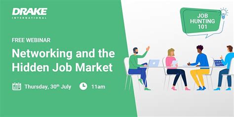 Job Hunting 101 Networking And The Hidden Job Market Jobmob