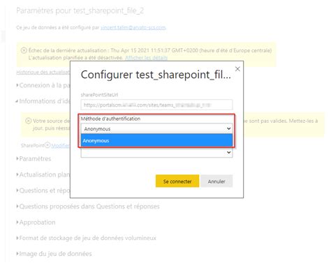 Solved Get Data From An Excel File In Sharepoint Cant Microsoft Fabric Community