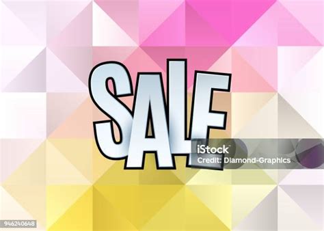 부드러운 다각형 우아한 배경에 판매 추상 배너 서식 파일 디자인 특별 제공 쇼핑 프로 모션 휴일 승진 다채로운 편지 타이 포 그래피 레터링 웹사이트 전단지 벡터 0명에 대한