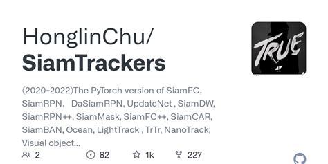 Siamtrackers Readme Md At Master Honglinchu Siamtrackers Github