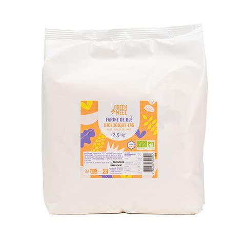 Farine De Blé T65 Meule France Bio 25kg Greenweez