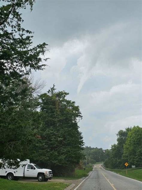 Funnel Clouds Spotted Saturday Afternoon In Central Illinois