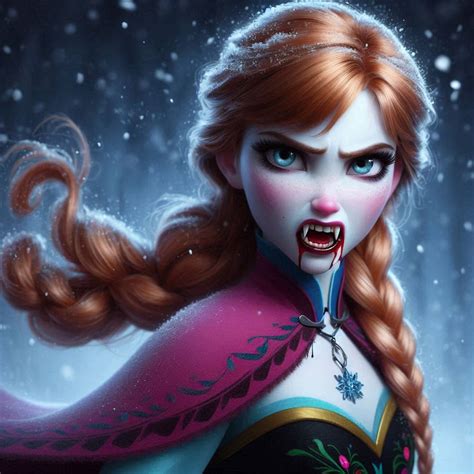 Anna Vampire Frozen By Lvon87 On Deviantart