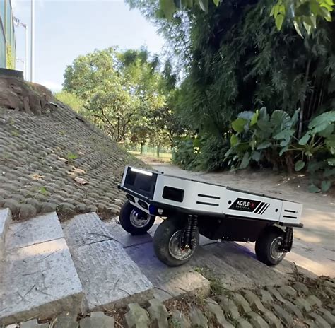 The Agilex Ranger Is An Omnidirectional Robotic Platform With A 150kg