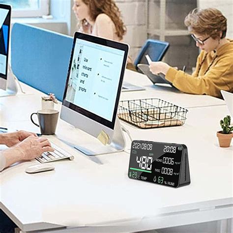 Co2 Air Quality Detector Co2 Carbon Dioxide Detector Co2 Monitor Air