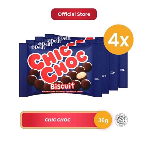 Jual Delfi Chic Choc 36 G X 4 Pcs Shopee Indonesia