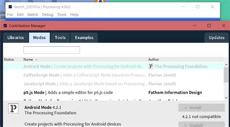 no android mode for processing 4 processing for android processing community forum