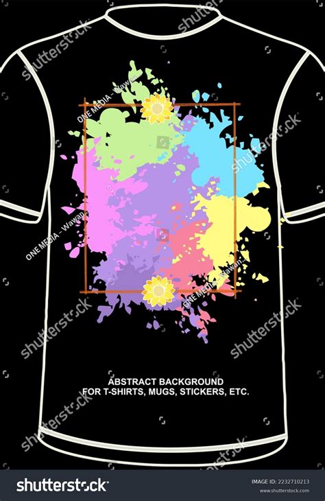 Colorful Abstract Backgound Full Patterns Can Stock Vector Royalty