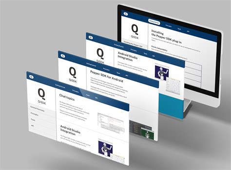 QiSDK Pepper SDK Documentation On Behance