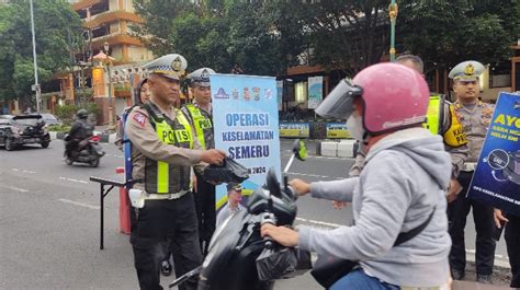 Ops Keselamatan Semeru 2024 Di Bulan Ramadhan Polresta Malang Kota