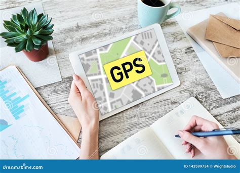 El Sistema De Navegaci N Mundial De GPS Navegaci N Mundial Y Concepto