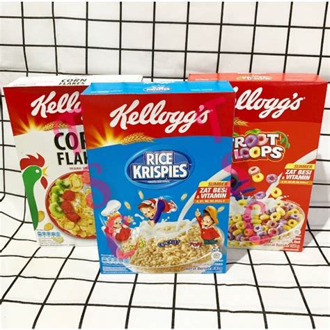 Jual Kelloggs Rice Krispies Corn Flake Froot Loops Frosties