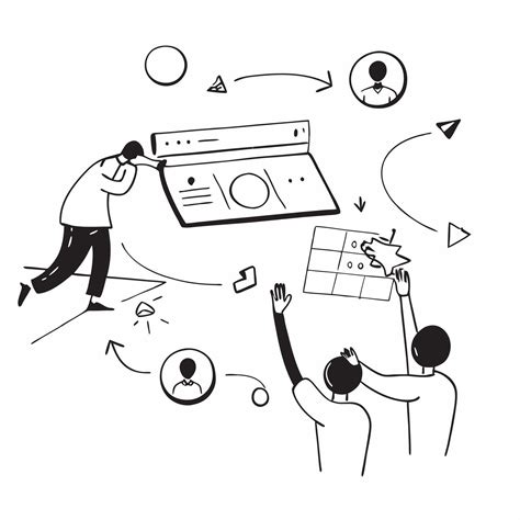 User Journey Mapping Concept As Designers Mapping Out The User Journey