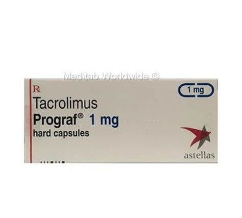 Prograf 1 Mg Tacrolimus Capsule Astellas 5 X 10 Capcules At 200 Strip In Mumbai