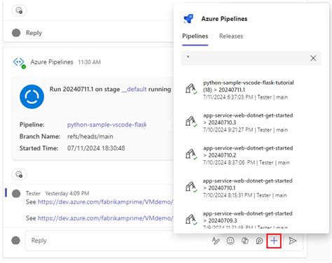 Integrate Microsoft Teams Azure Pipelines Microsoft Learn