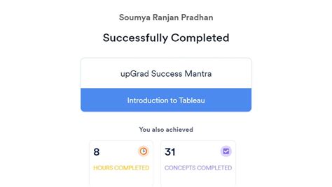 Tableau Datavisualization Upgrad Dataanalytics Continuouslearning Professionaldevelopment