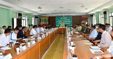 Myanmarnationalpost မူဆယ်ခရိုင်၏ ဒေသန္တရစီမံကိန်းရည်မှန်းချက်များ တာဝန်ပေးအပ်ပွဲ ကျင်းပ