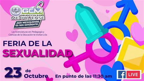 Feria De La Sexualidad Las Licenciaturas En Ciencias De La