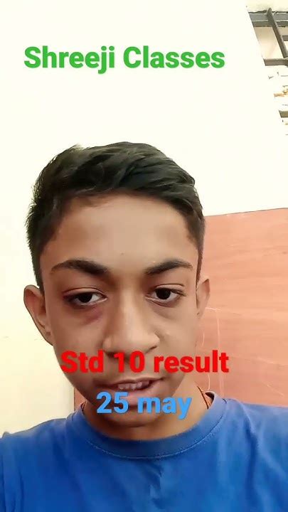 Std 10 Result Date Youtube