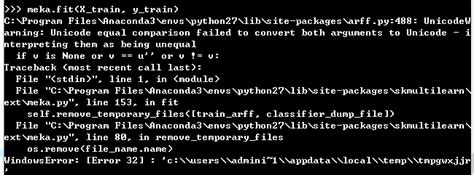 Meka Wrapper On Windows Issue Scikit Multilearn Scikit Multilearn Github
