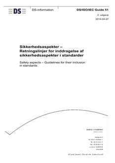 DANSK DS ISO IEC GUIDE 51