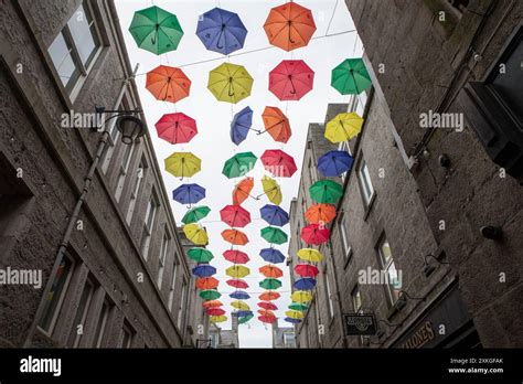 20th July 2024 Shiprow Aberdeen The Umbrella Project The