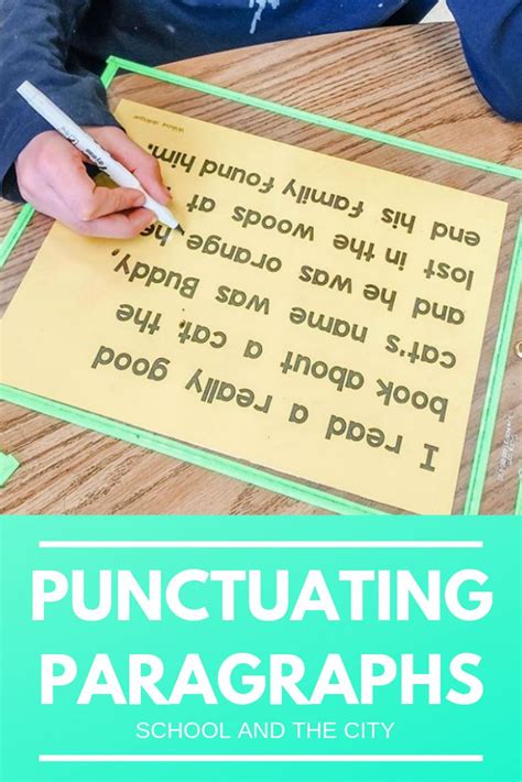 Punctuation Placement Practice Hands On Editing Activity 4 Levels
