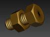 QM Nut Scripted Geometry Plugin D Model CGTrader