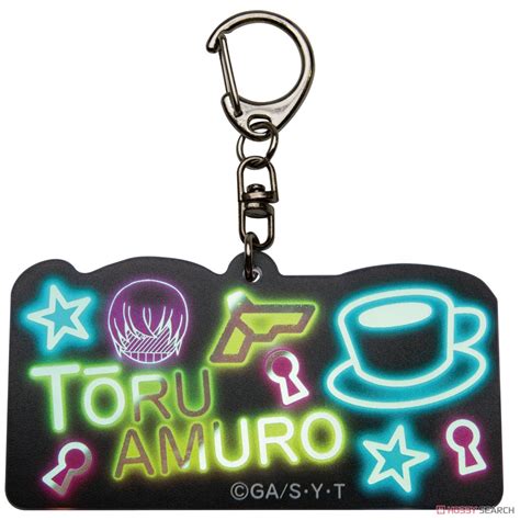 名探偵コナン ネオン風アクリルキーホルダー 安室透 キャラクターグッズ 画像一覧